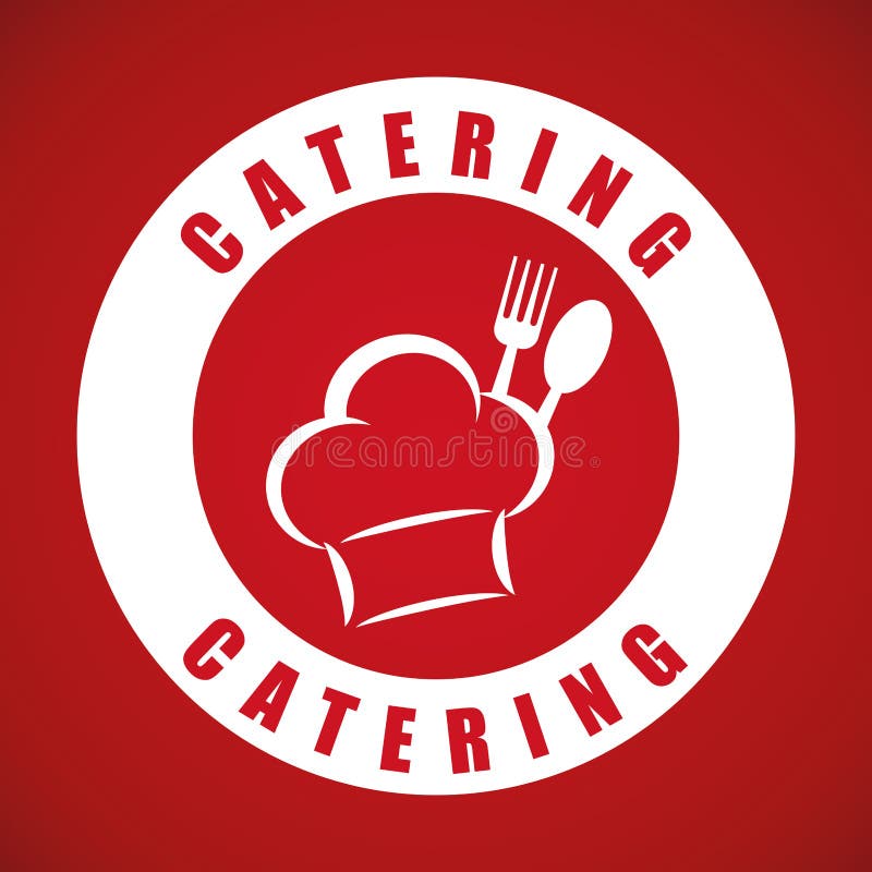 Catering icon design stock vector. Illustration of server - 68695845