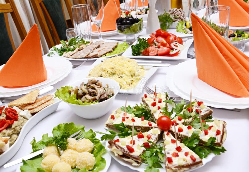 Catering food stock image. Image of catered, hungry, buffet - 25707693