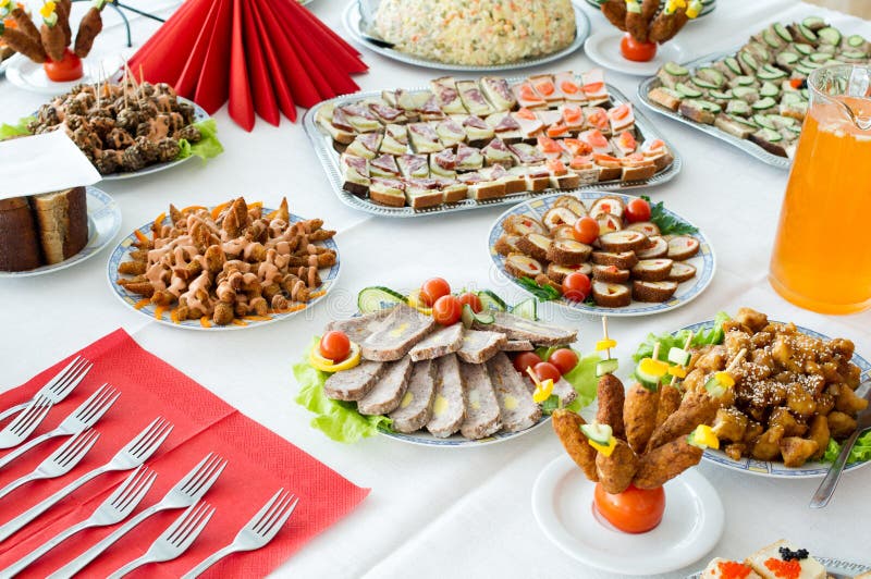 Catering food stock image. Image of cater, appetite, salad - 24200941