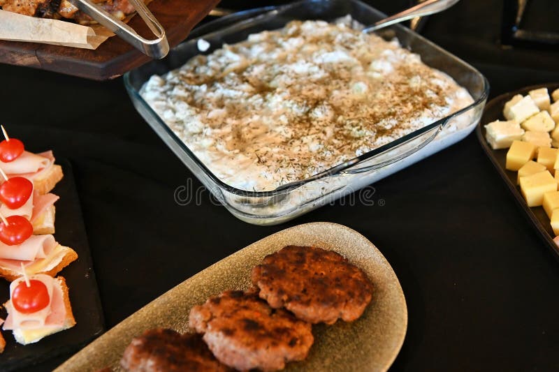 Catering Food, Party Buffet, Special Event Concept Stock Image - Image ...