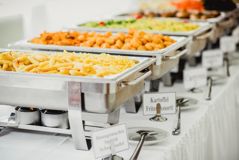 Catering Food Wedding Event Stock Photo - Image of eating, gourmet ...