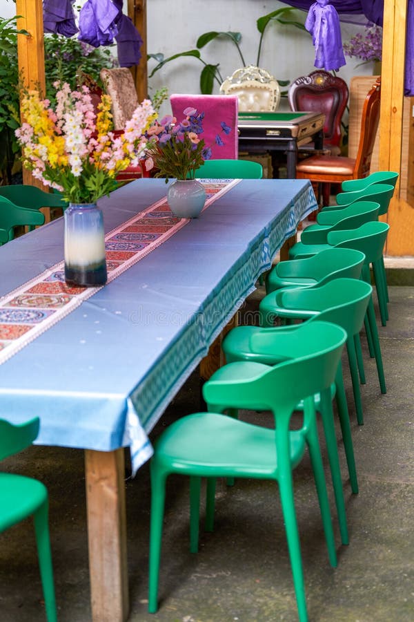 Catering Long Table Seating and Conference Long Table in Restaurant ...