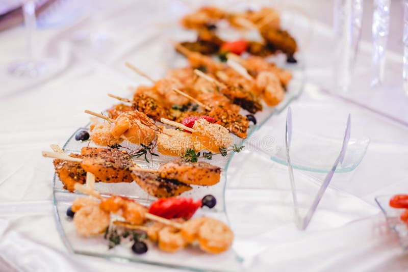 Catering Restaurant Buffet for Events Stock Photo - Image of fruit ...