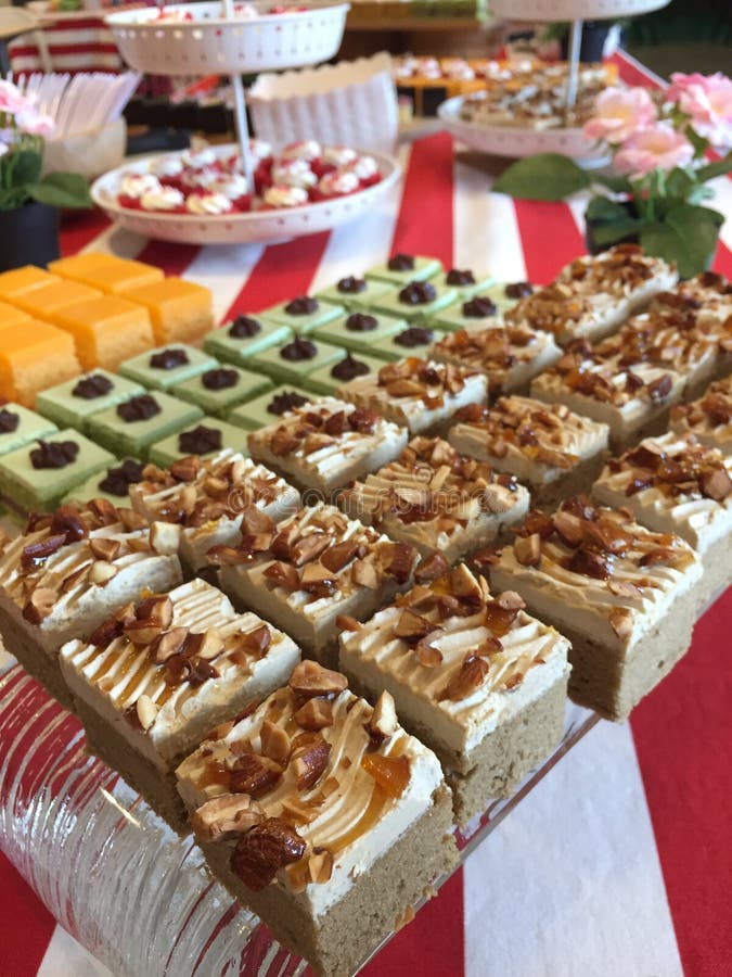 Catering Services Background with Snacks on Guests Table in Restaurant ...