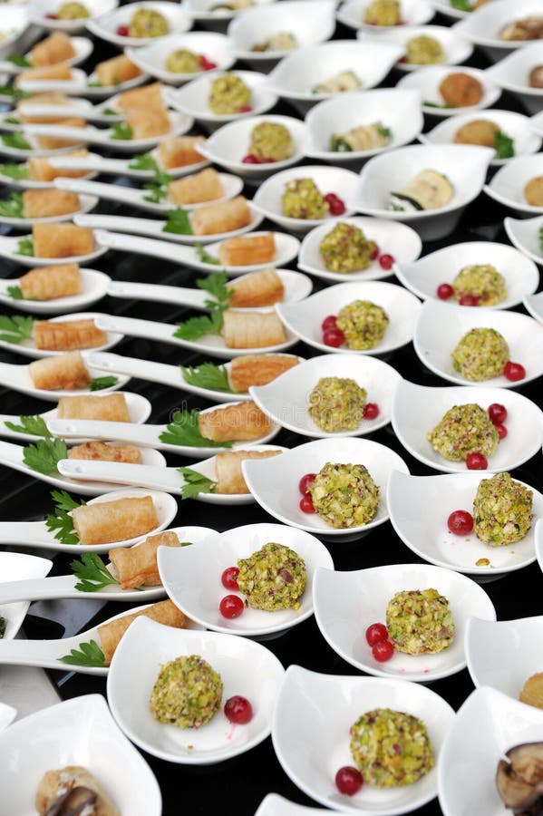 Catering stock image. Image of cream, close, gourmet - 31242071