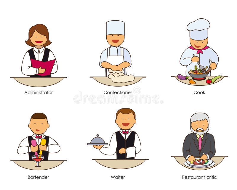 Catering Team Stock Illustrations – 920 Catering Team Stock ...