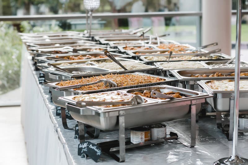 Catering Wedding Buffet Events Stock Photo - Image of dish, catering ...
