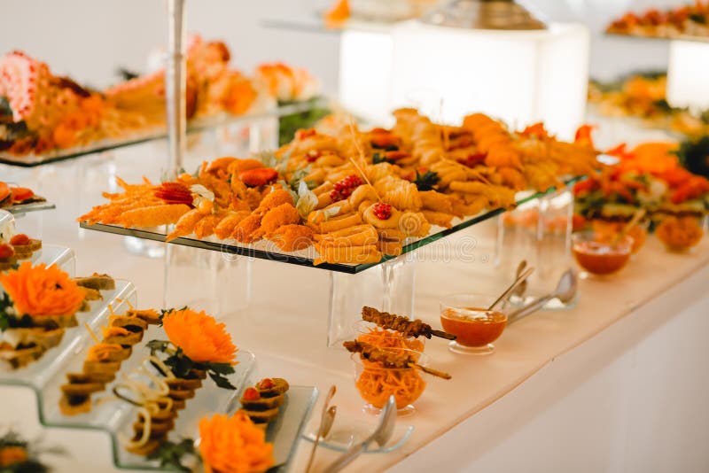 Catering Restaurant Buffet Events Stock Photo - Image of dining ...
