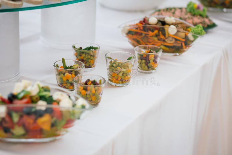 Catering Wedding Food Buffet Stock Image - Image of luxury, cater: 84486333