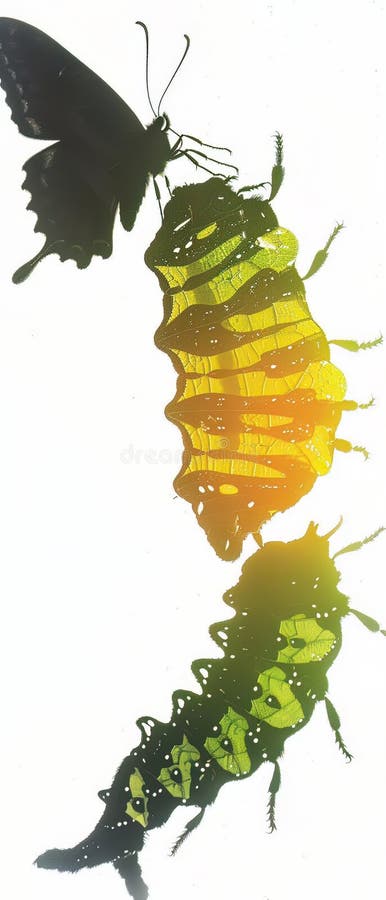 A Caterpillar and Butterfly Shadow Metaphor for Transformation and ...
