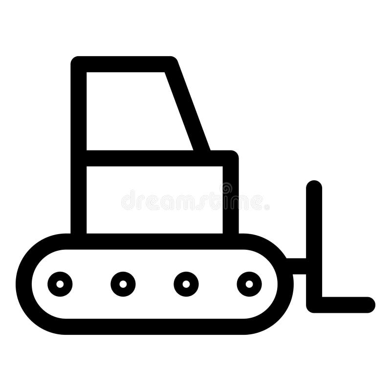 Caterpillar, Construction, Crane Icon. Element of Simple Transport Icon ...