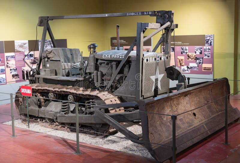 Caterpillar Excavator Tractor Model D7 Used in the Second World War ...