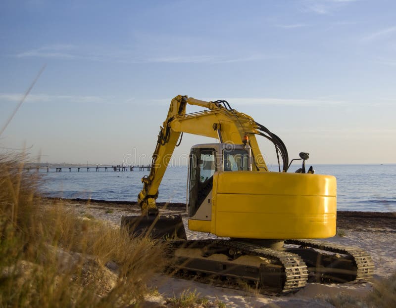 Construction Site Manager with Notepad Stock Photo - Image of notepad ...