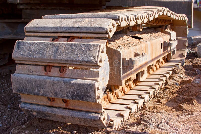 Caterpillar track stock image. Image of platform, sand - 21014965