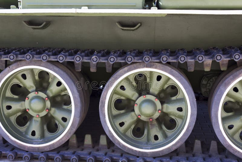 The Soviet Tank. Front View Stock Image - Image of buildings, panzer ...