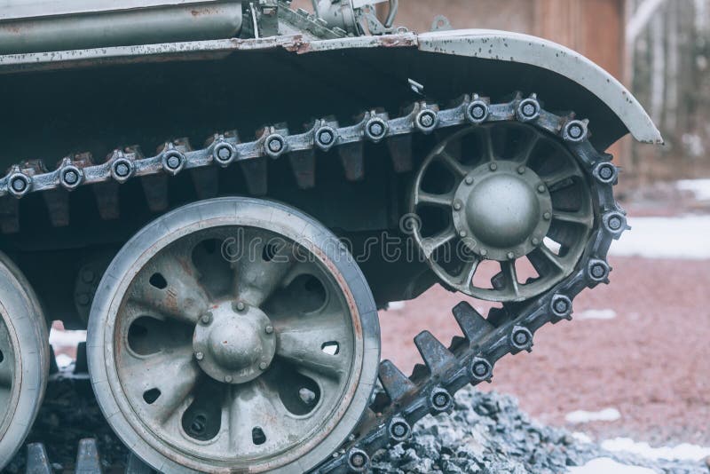 Top View of the Military Base. Tanks, Self-propelled Howitzers, Rocket ...