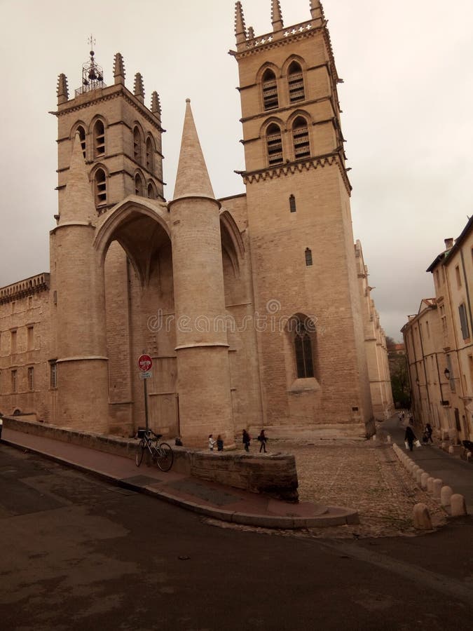 Catedral Saint Pierre Montpellier Stock Photos - Free & Royalty-Free ...