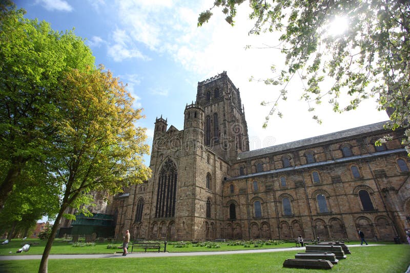 Cathédrale de Durham photo stock. Image du soleil, durham - 27115382