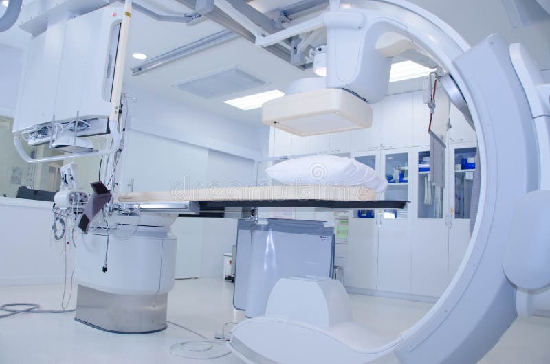 Salle De Cathétérisme Dans Un Hôpital Moderne Image stock éditorial ...