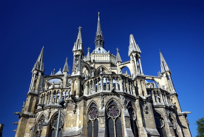 Older Church Destroyed Fire Reims Cathedral Stock Photos - Free ...