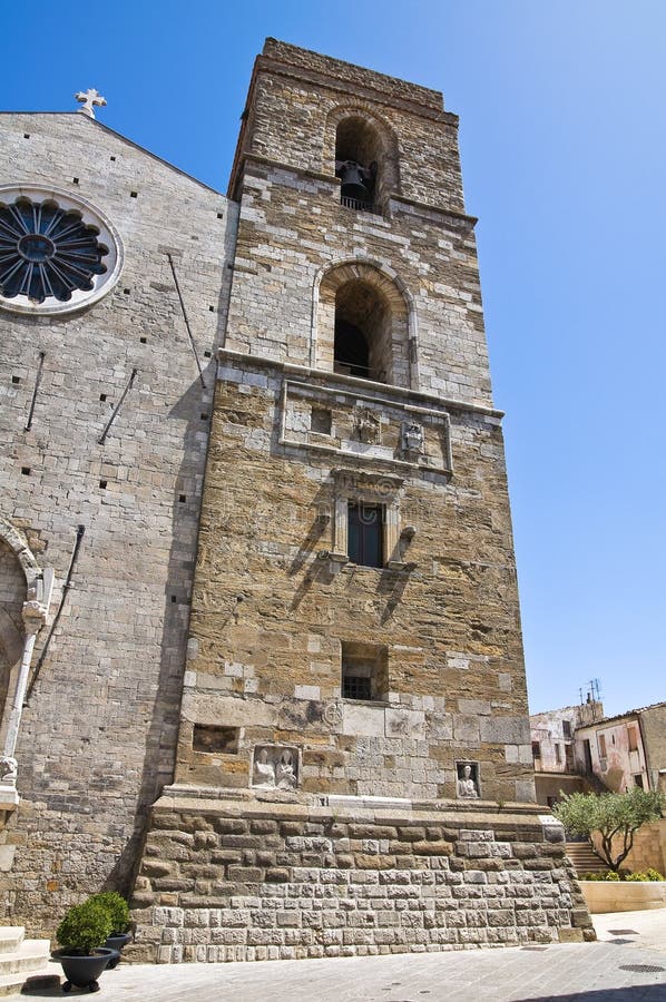 Acerenza (Basilicata, Italy): Cathedral Door Stock Image - Image of ...
