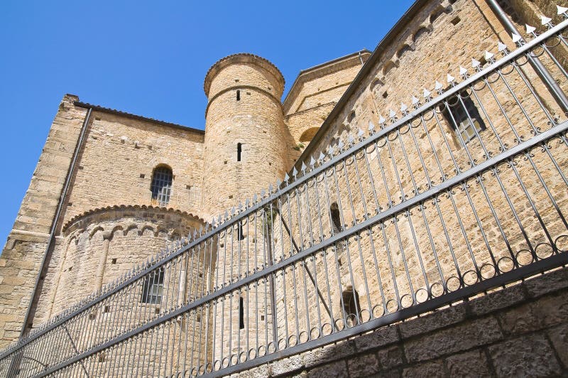 Cathedral of Acerenza. Basilicata. Italy Stock Image - Image of ...