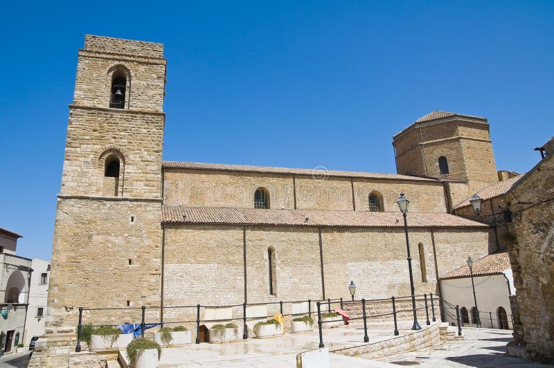Cathedral of Acerenza. Basilicata. Italy Stock Photo - Image of city ...