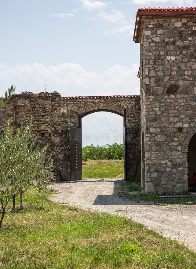 The Cathedral Alaverdi stock image. Image of georgia - 130450243