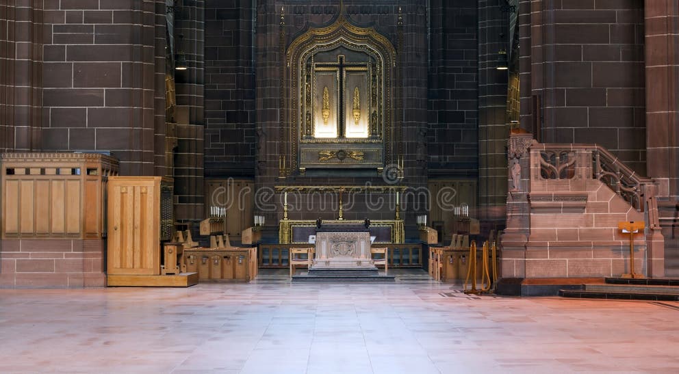 Cathedral alter editorial photo. Image of mass, building - 18991806