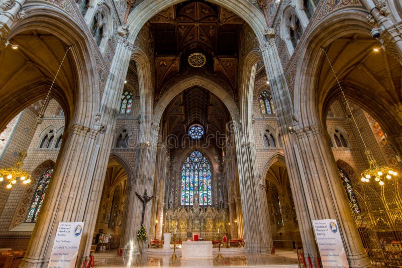 Armagh Cathedral stock photo. Image of roman, blue, gateway - 9858568