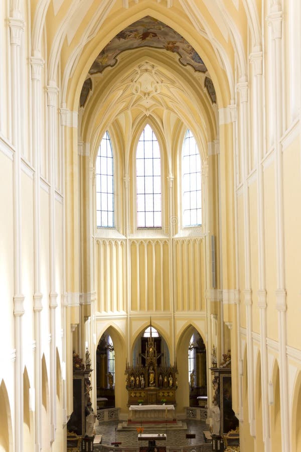 Cathedral of the Assumption of Our Lady - Inside Editorial Stock Image ...