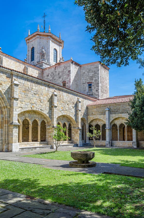 The Gothic Cathedral of the Assumption of Our Lady in Santander, Spain ...