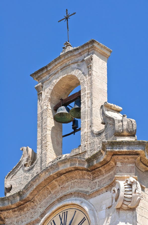 Cathedral Basilica. Oria. Puglia. Italy. Stock Image - Image of ...