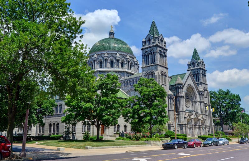 Cathedral Basilica in St. Louis, Missouri Stock Image - Image of ...