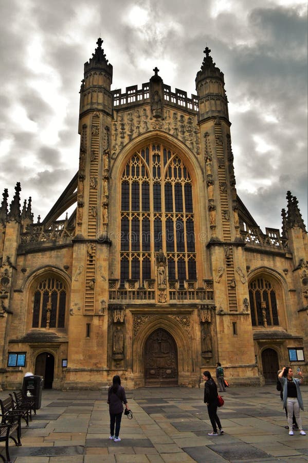 Cathedral in Bath editorial stock photo. Image of cathedral - 74263638