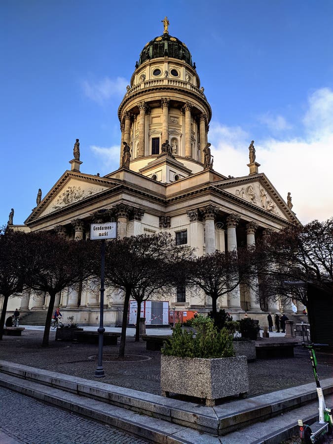 Cathedral on Berlin Square Deutscher Dom Editorial Photo - Image of ...