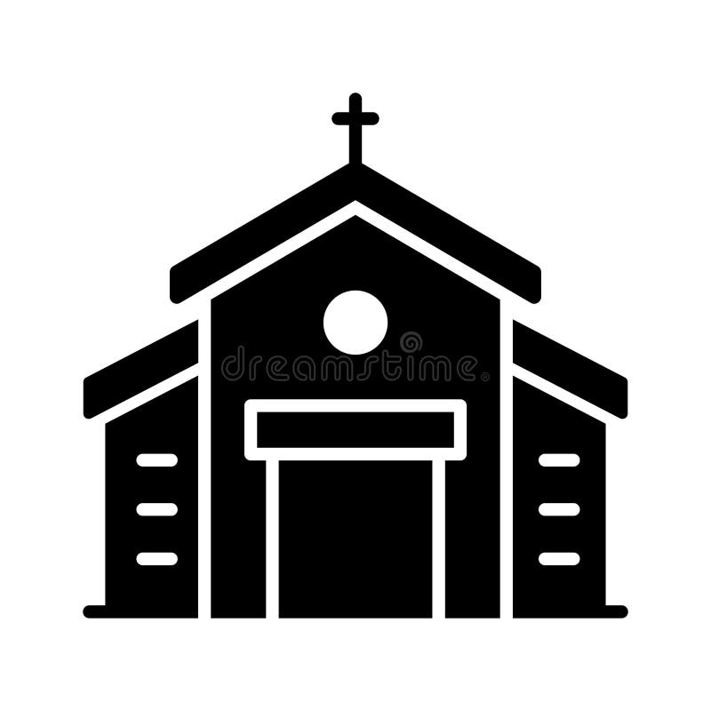 A Cathedral Building, Christian Wedding House, Church Editable Vector ...