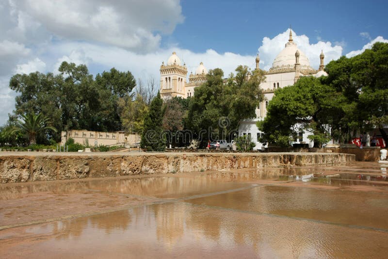 Cathedral in the Carthage editorial stock photo. Image of cupola - 37628988