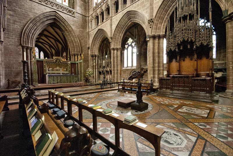 Chesters Cathedral, Cheshire England UK Editorial Photo - Image of ...