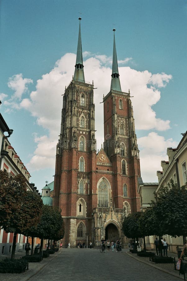 Cathedral Church Wroclaw Poland Stock Image - Image of gmbh, autosave ...