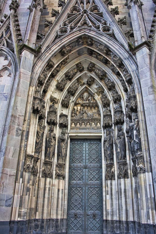 Cathedral in Cologne, Germany Stock Image - Image of cathedral, arches ...