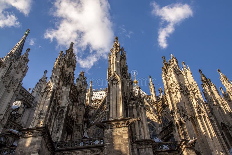 The Cathedral of Cologne stock image. Image of architecture - 81174901