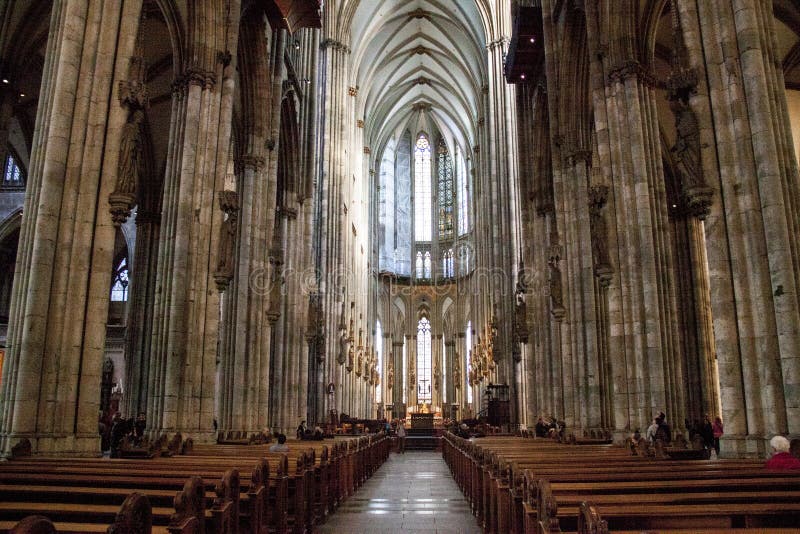 The Cathedral of Cologne stock image. Image of catholic - 81200381