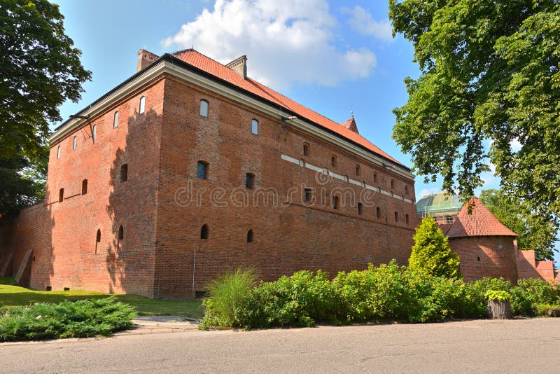 The Cathedral Complex in Frombork, Poland Stock Image - Image of ...