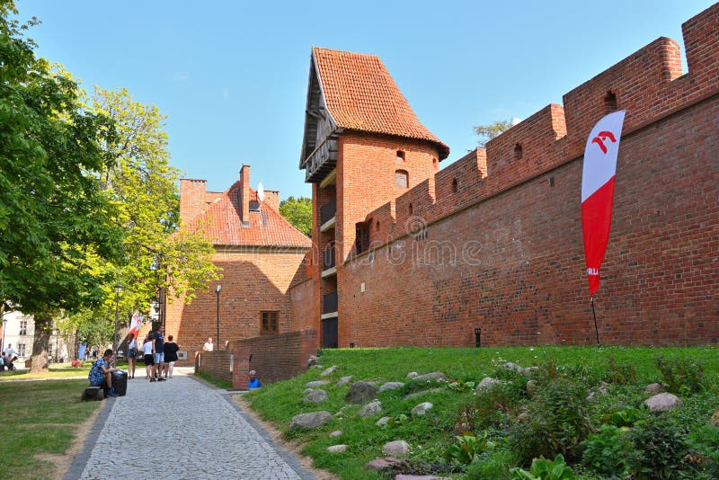 The Cathedral Complex in Frombork, Poland Editorial Stock Photo - Image ...