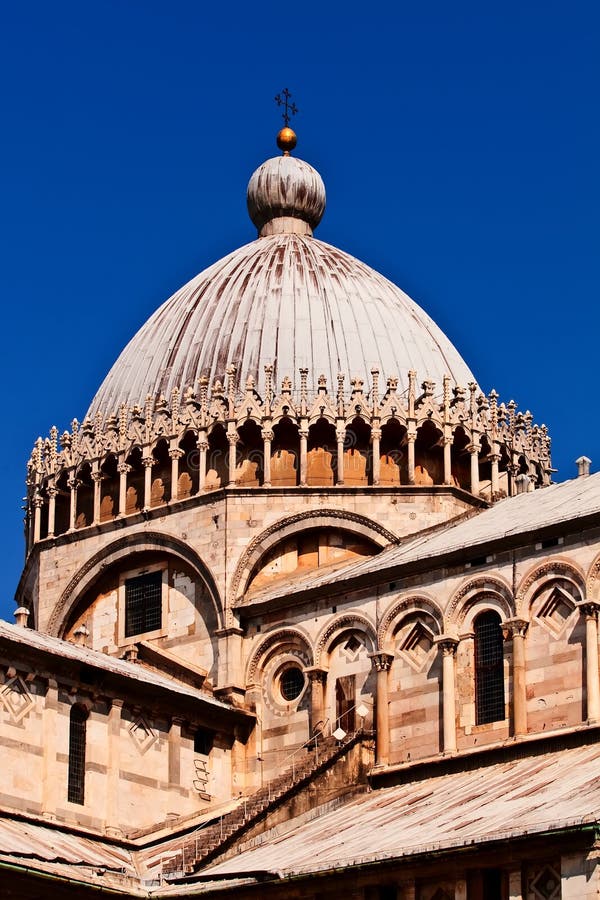 Dome of the Pisa Cathedral stock photo. Image of culture - 26314410