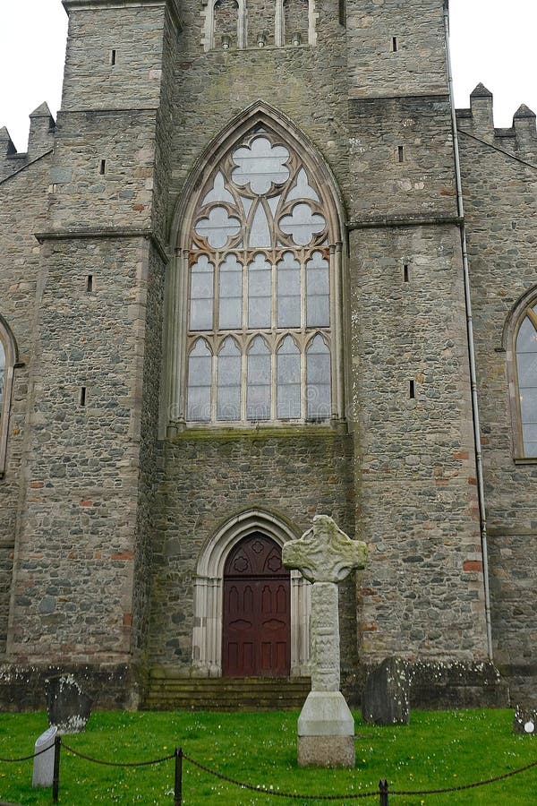 Cathedral, Downpatrick, Northern Ireland Stock Image - Image of ...