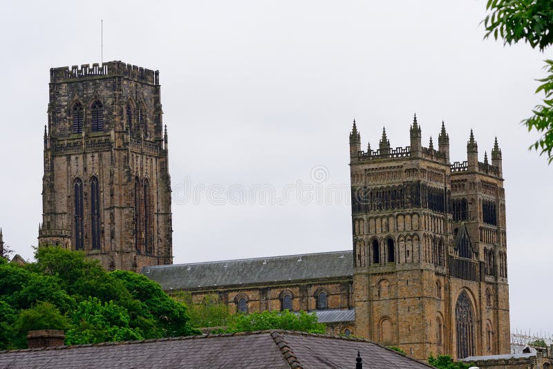 Cathedral, Durham, England stock image. Image of history - 60103197
