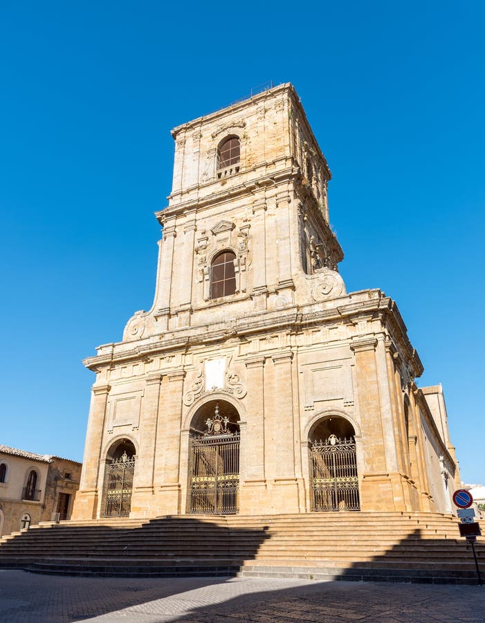 Cathedral Of Enna In Sicily Stock Image - Image of village, cathedral ...