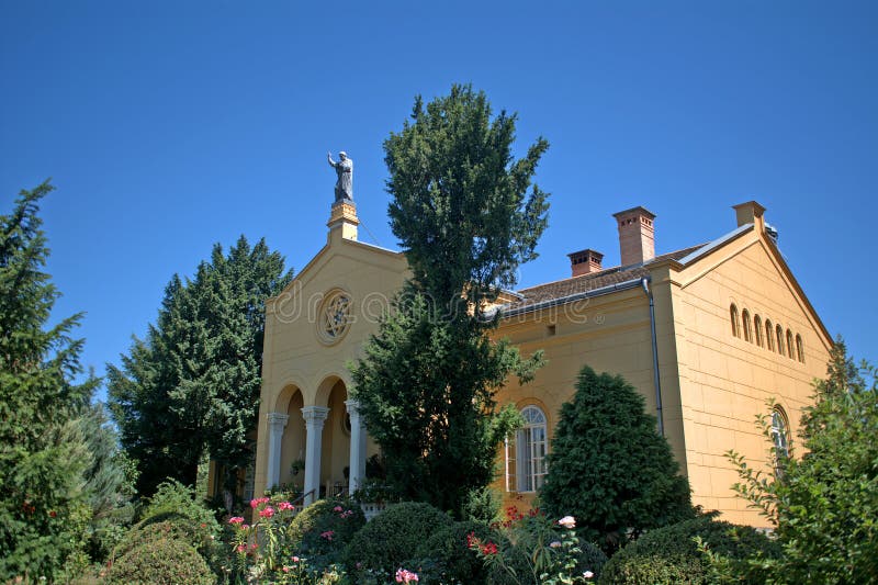 Cathedral, Fot, Hungary stock photo. Image of attraction - 62945914
